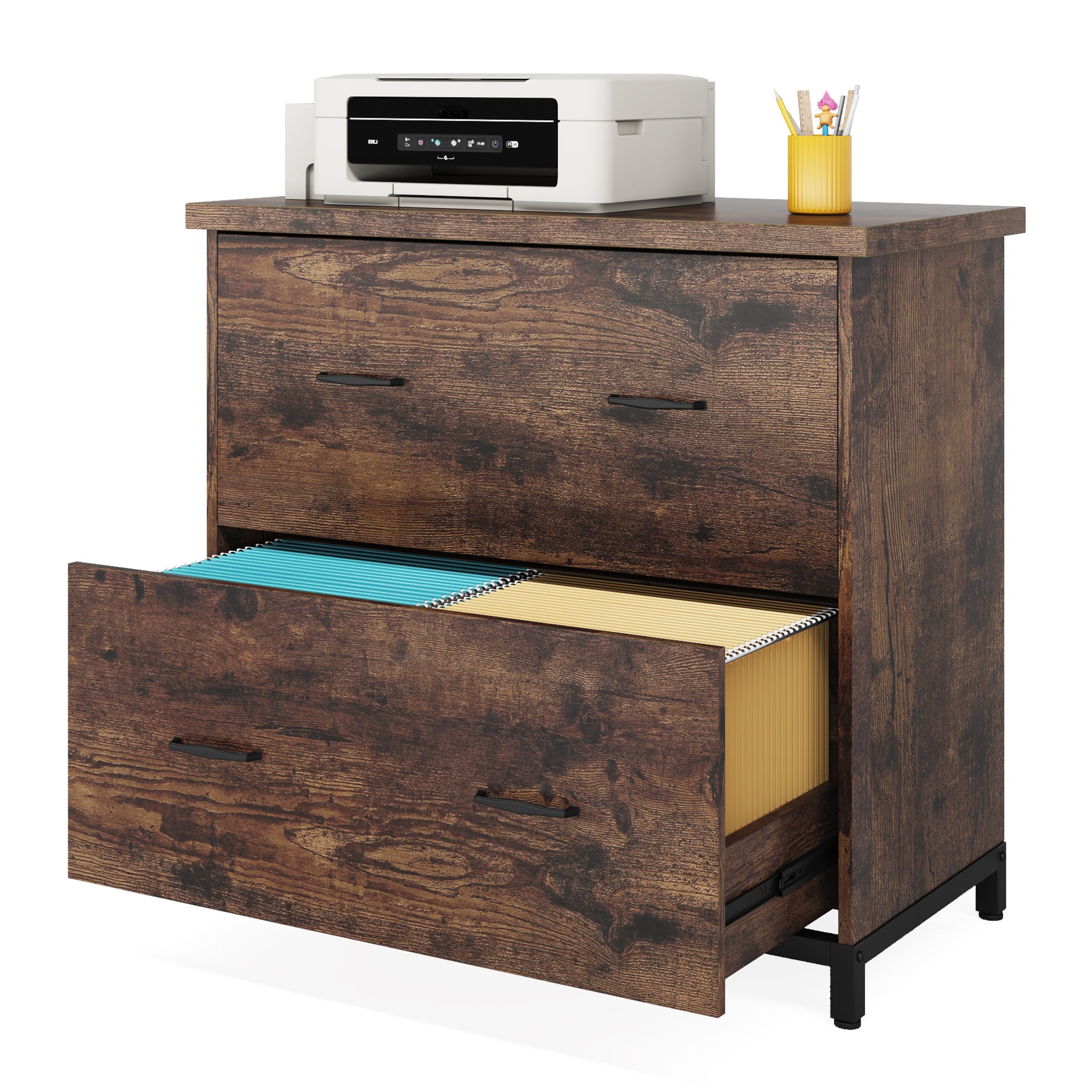 Printer Stand File Cabinet